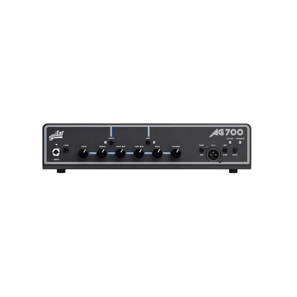 Aguilar AG700 V2 - 700-Watt Bass Amplifier Head – gjmsound