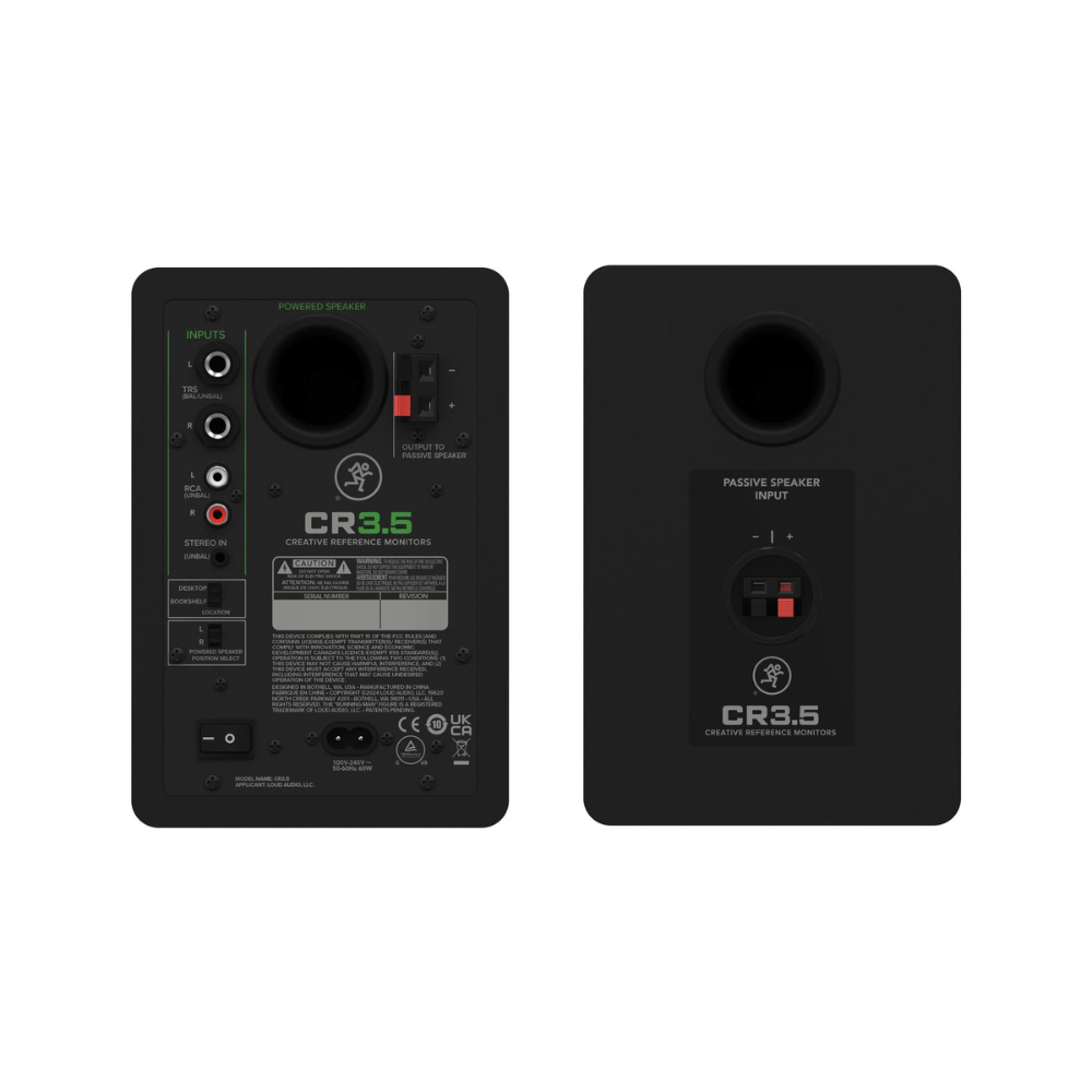 Mackie CR3.5 3.5-inch Powered Studio Monitors – gjmsound