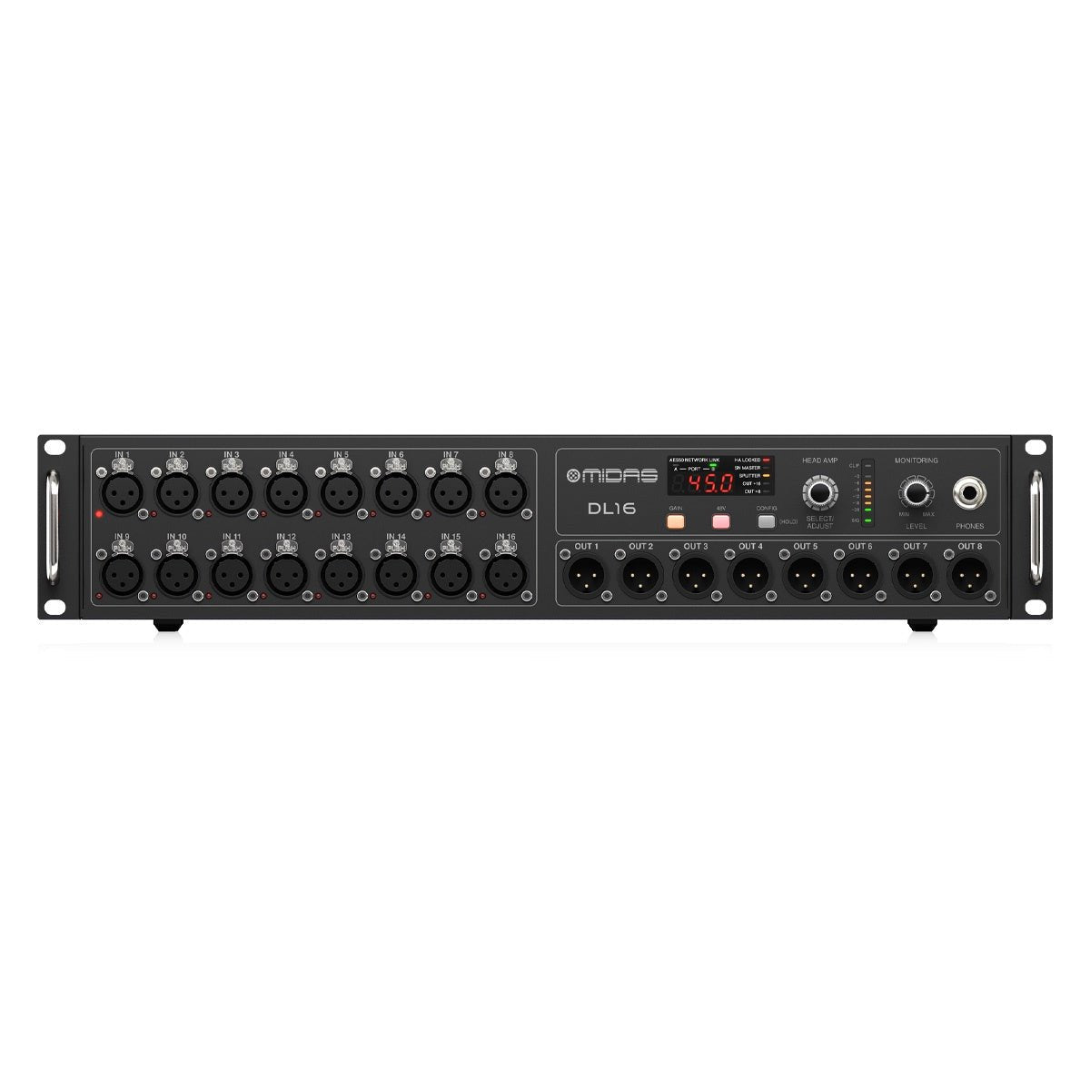 Midas DL16 16-Input 8 output Digital Stage Box – gjmsound