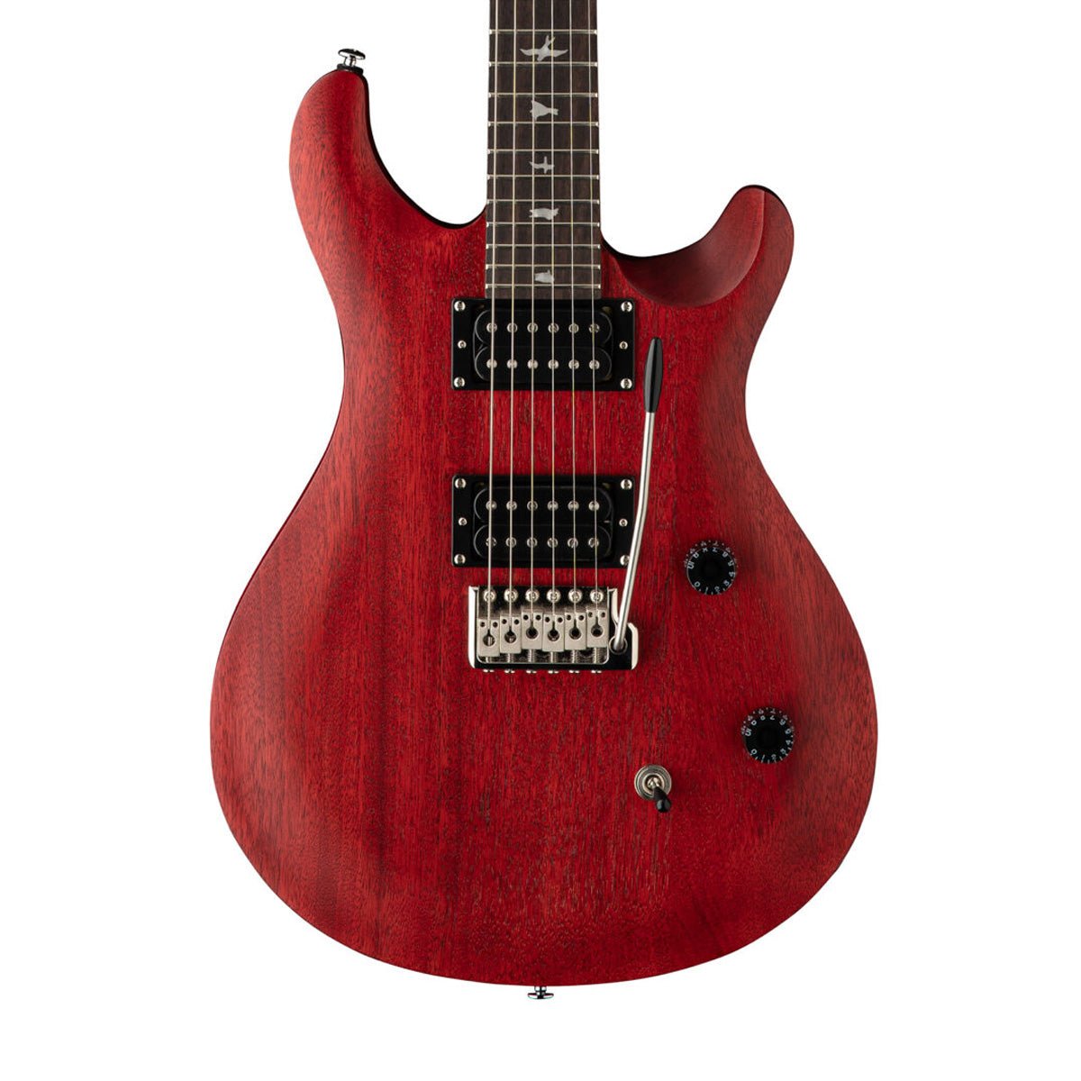 PRS SE CE 24 Standard Satin Electric Guitar- Vintage Cherry Satin ...