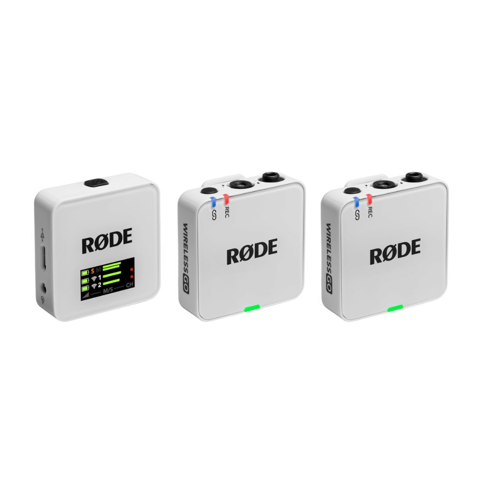 Rode Wireless GO (GEN3) Wireless Microphone - White – gjmsound