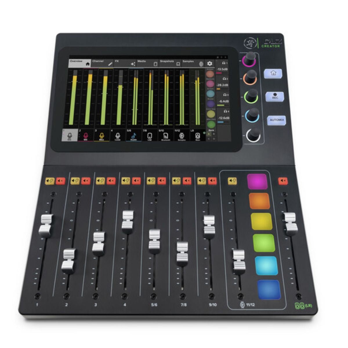 Mackie DLZ Creator Adaptive Digital Mixer with Mix Agent Technology ...