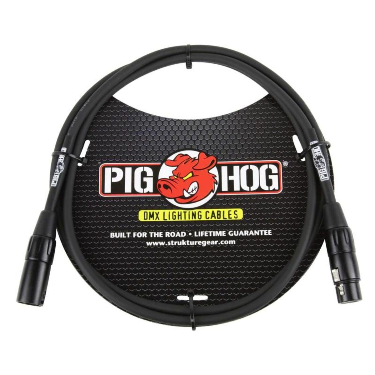 Pig Hog 5' 3-Pin XLR DMX Lighting Cable – gjmsound