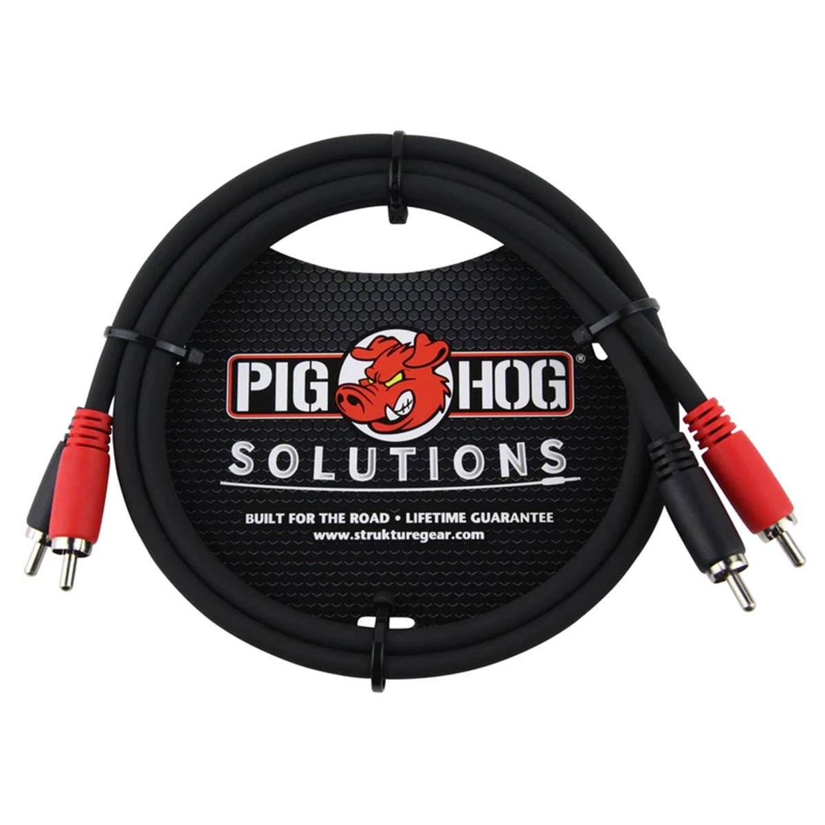 Pig Hog Solutions - 3FT RCA-RCA Dual Cable – gjmsound