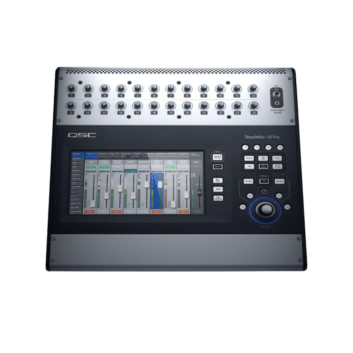 QSC TouchMix-30 Pro 32-Channel Compact Digital Mixer with Touchscreen ...
