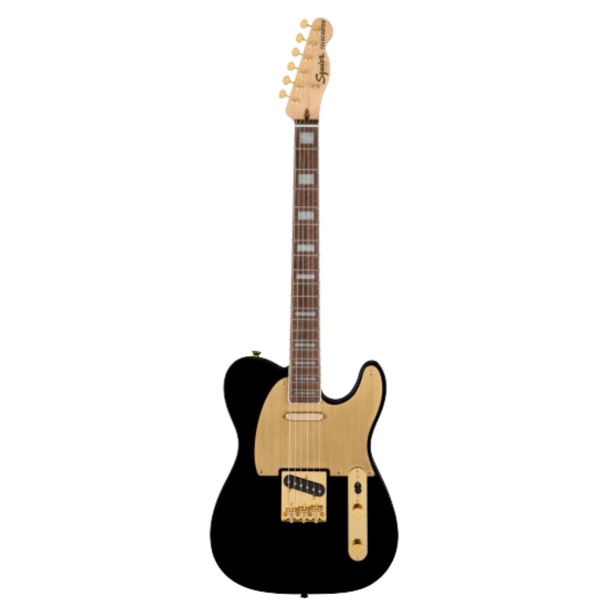 Squier 40th Anniversary Telecaster, Gold Edition, Laurel Fingerboard ...
